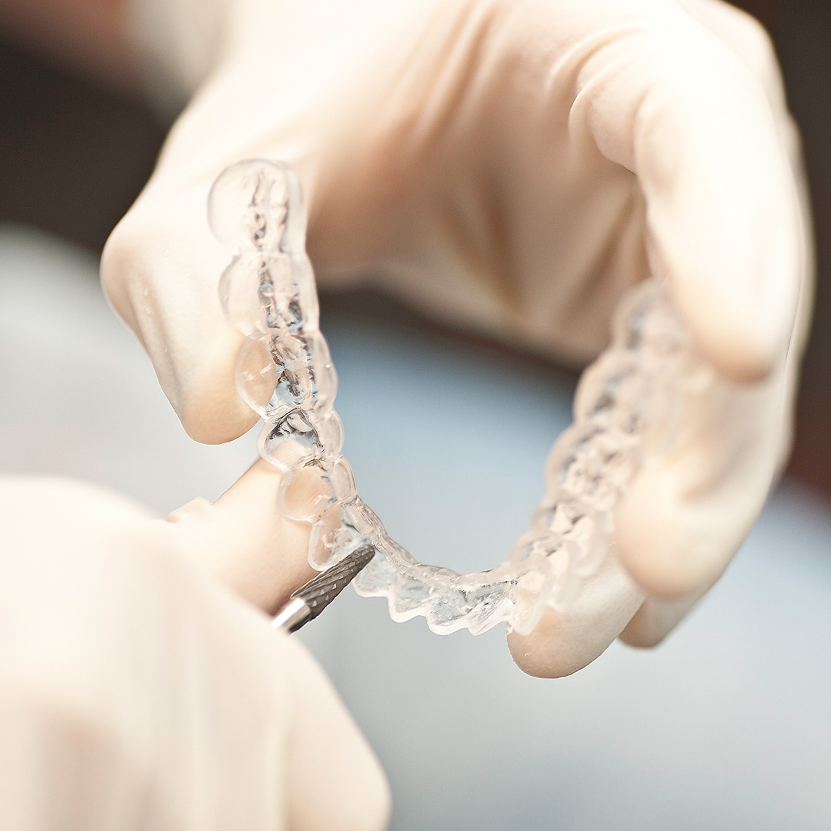 Knirschschiene zur Entlastung der Zähne - Wiedmann & Wiedmann